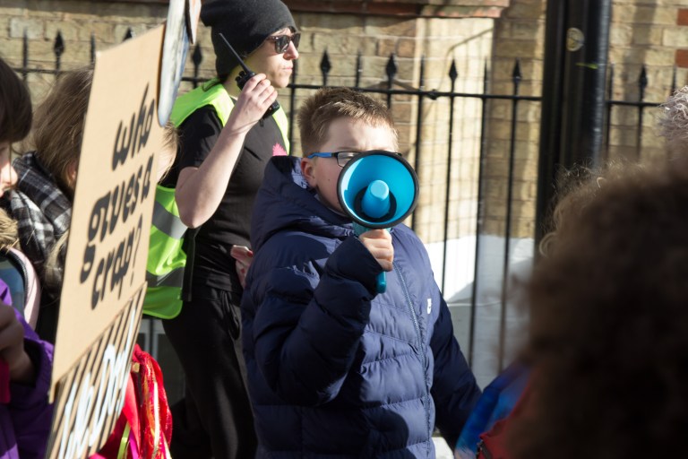 Cambridge Youth Strike 4 Climate sent their love to Australia on ...